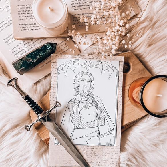 Coloring Print Pages – Enchanted Fandom