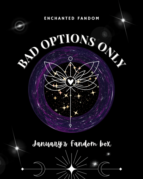 Enchanted Fandom- Mystery Capsule boxes, Bookclub books, Bookish Nails